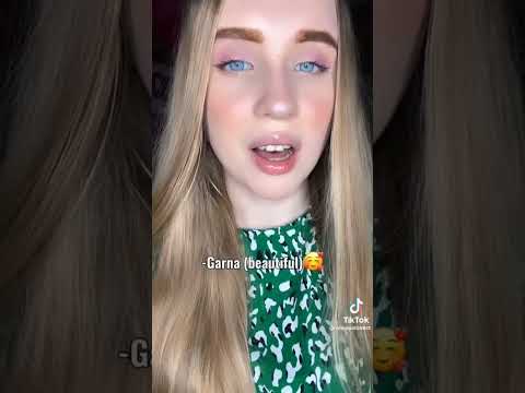 Ukrainian girl teach how to speak Ukraine language👄💬#shorts #ukraine #girl