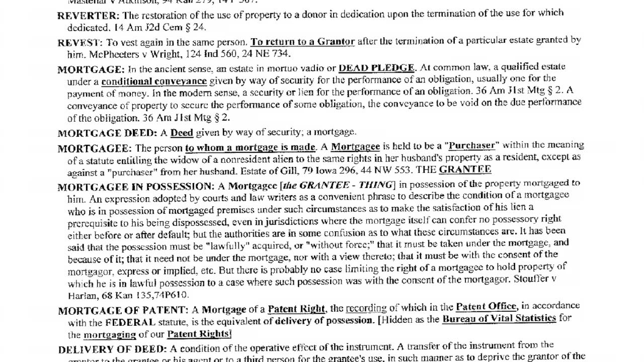 Reconveyance & Reassignment