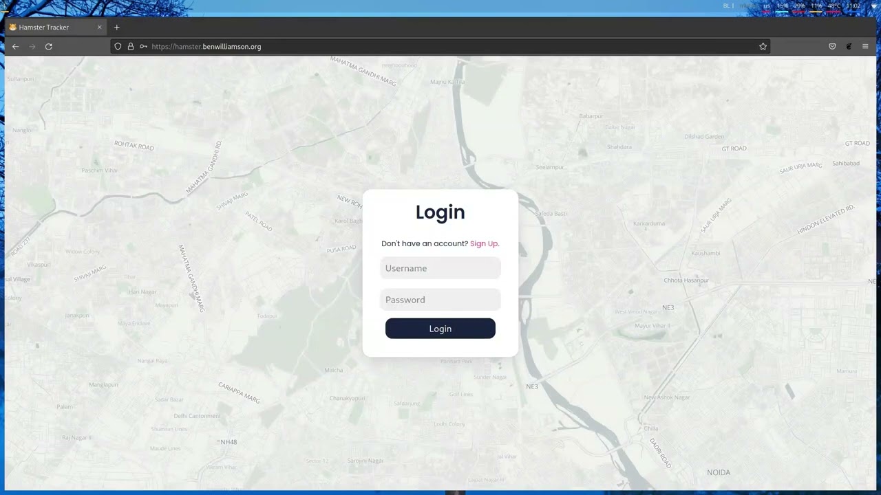 Hamster Tracker Testing