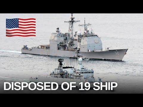 US NAVY will withdraw 19 ships from the fleet in 2025
