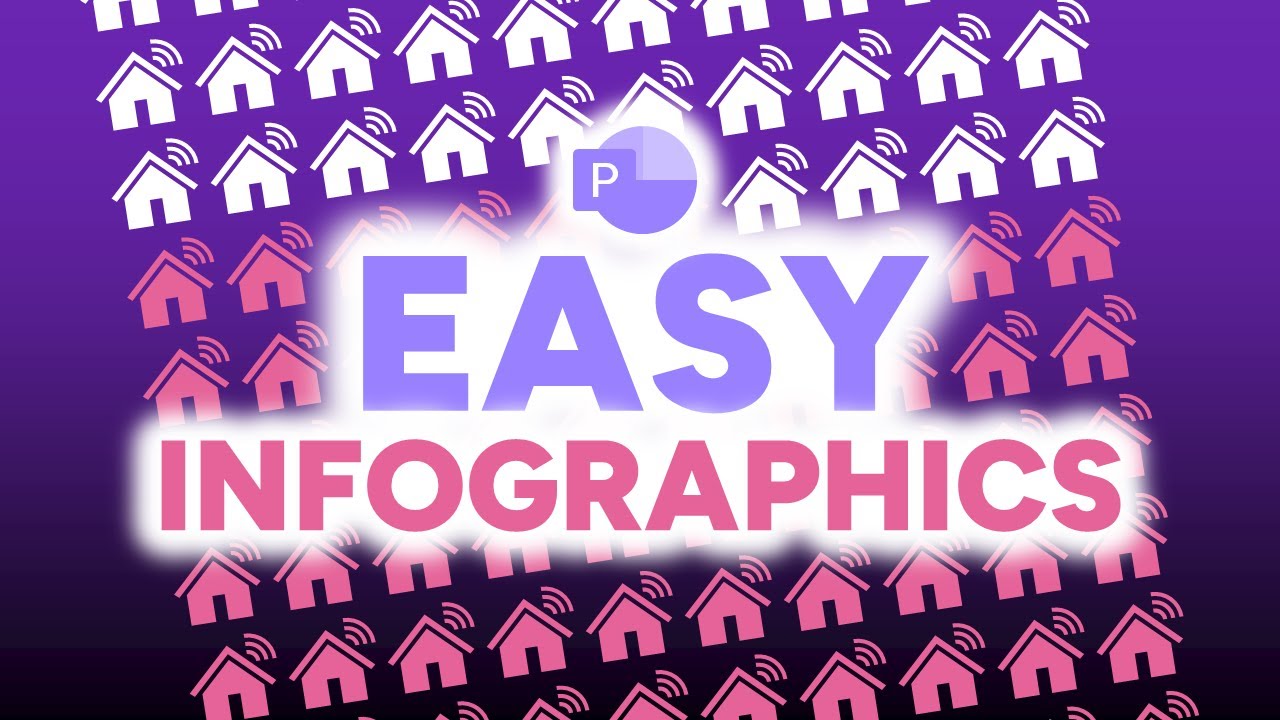 How to EASILY create INFOGRAPHICS with ANIMATION in PowerPoint. A simple step-by-step tutorial.