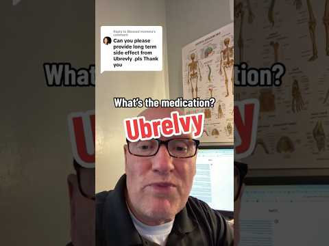 Ubrelvy has some long-term use side effects you should know about. #healthcare #wellness