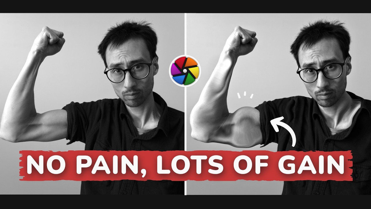 Liquify Your Way To Big Biceps: Liquify Module in Darktable