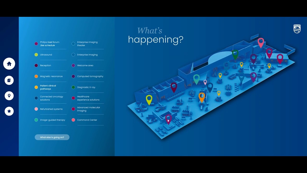 Large interactive touchscreen for Philips - 100% PowerPoint