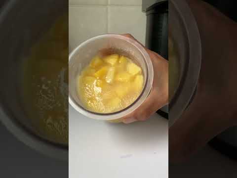 1-ingredient Ninja Creami pineapple sorbet | taste.com.au