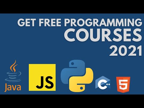 Get Free Programming Courses 2021