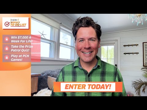 Win The $7,000.00 A Week For Life SuperPrize!