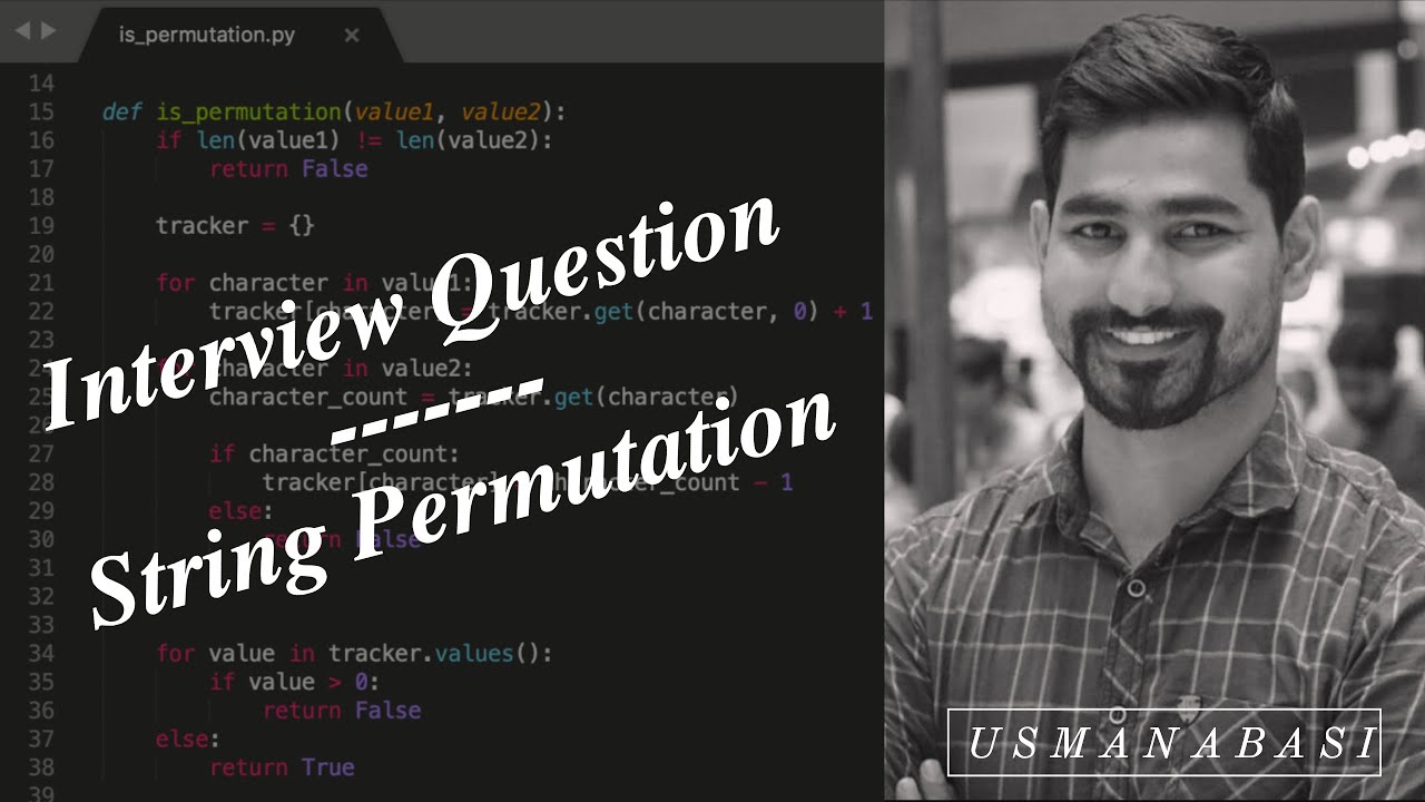 Cracking the Coding Interview: String Permutation | Interview Question