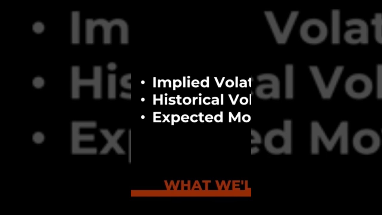 Option Volatility for Beginners! #volatility #options #optionstrading ￼
