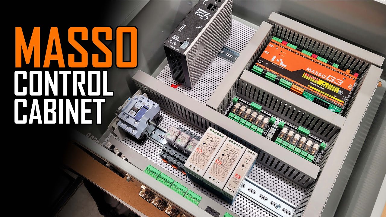 Custom PCBs for the MASSO Control Cabinet: MASSO + ClearPath
