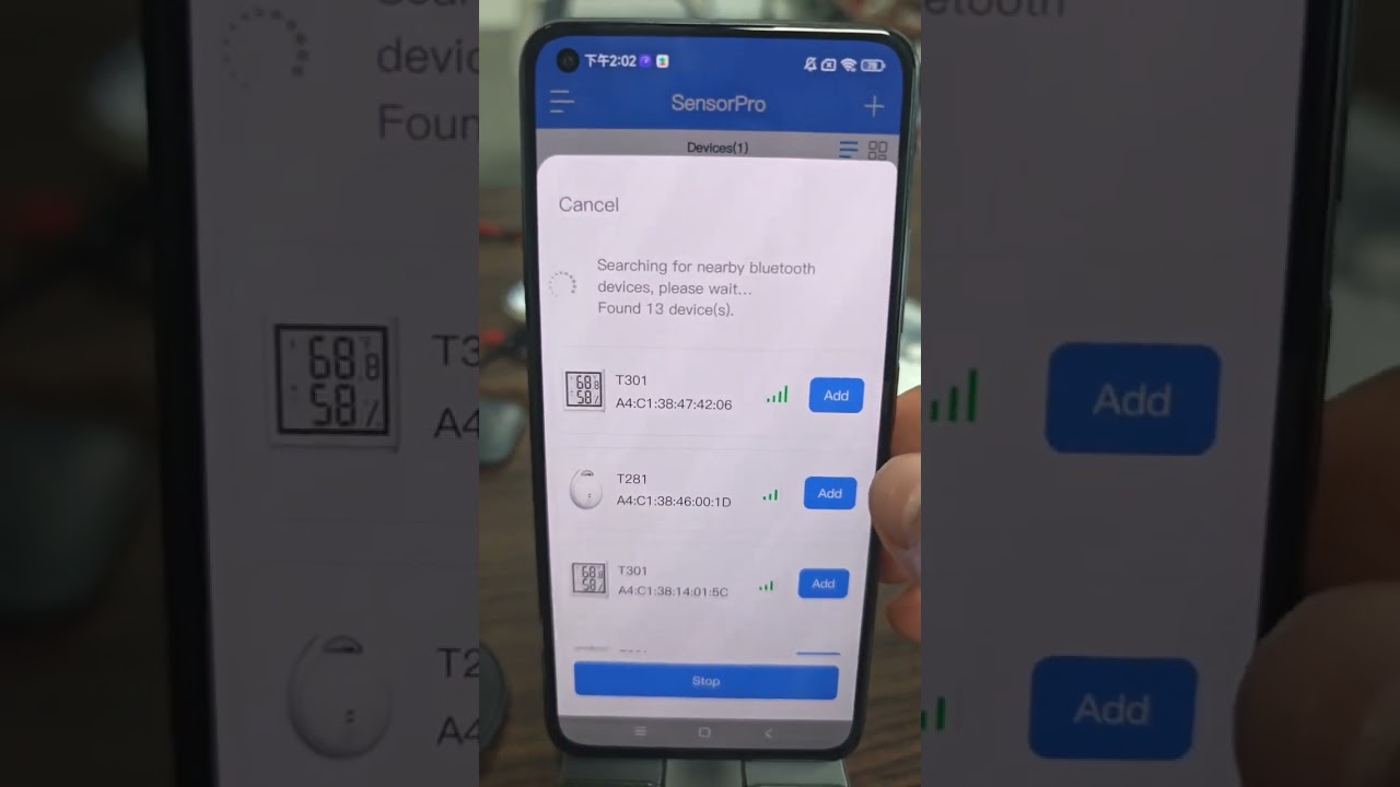 ble scan device with location service