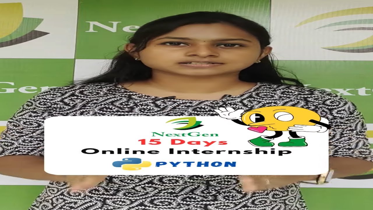 15 Days Online Internship Training | Python | Tamil