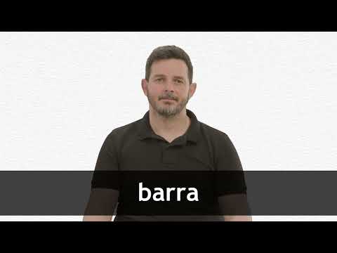 English Translation of “BARRA” | Collins Spanish-English Dictionary