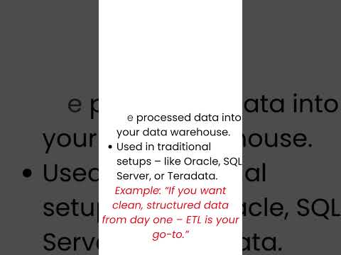 ETL vs ELT – What’s the difference, and which one should YOU use?