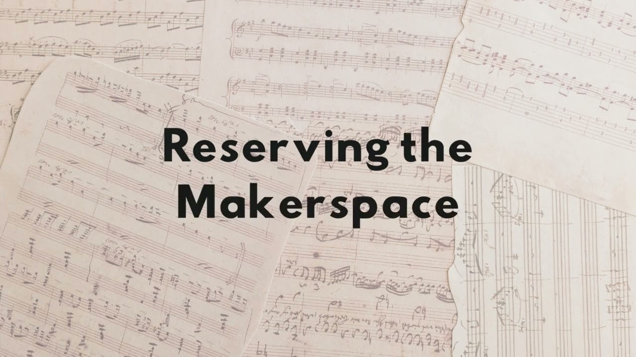 Instructions for Reserving Spaces at UNCSA Library