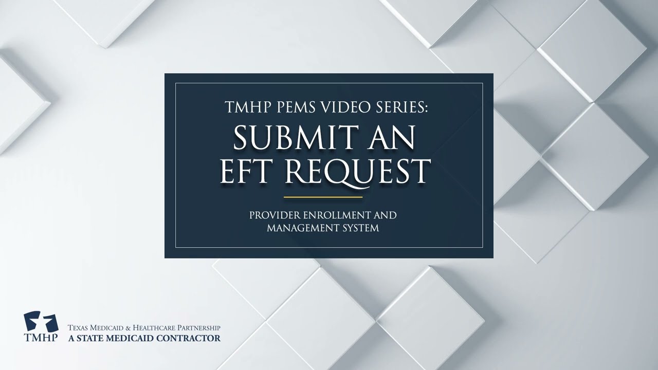 Submit an EFT Request