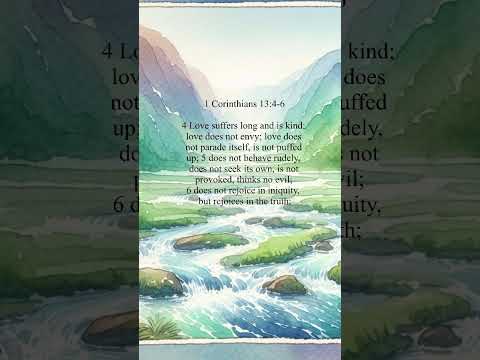 Bible Verse - 1 Corinthians(13:4-6) NKJV, #Jesus #love #Bibleverse,#faith,#peace
