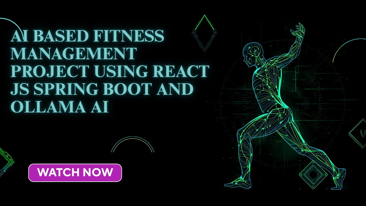 AI Fitness Management System using Ollama, ReactJS & Spring Boot | Full Stack AI Project