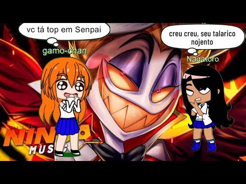 Nagatoro reagindo ao rap do lúcifer creu creu (Senpai as lúcifer)