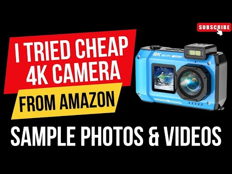 Don't buy cheap 4k Amazon camera before watching this video 2025 | Sample photos & videos
