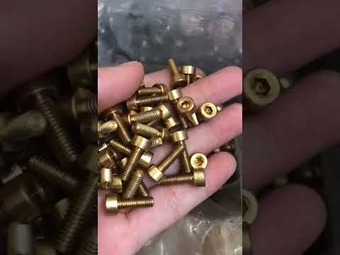 Brass Allen Hexagon Socket Head Bolts