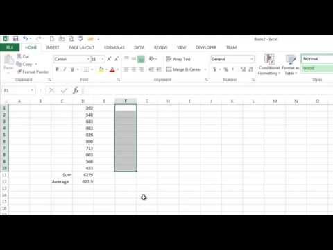 Named Ranges and the Name Manager - Excel 2013