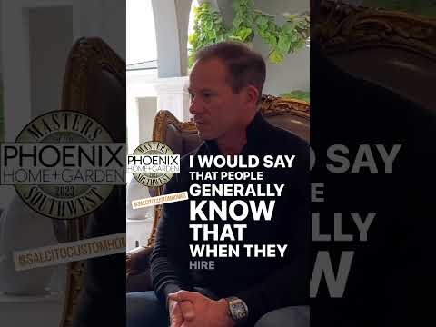 Anthony Salcito, 2023 Masters of the Southwest award winning custom home builder