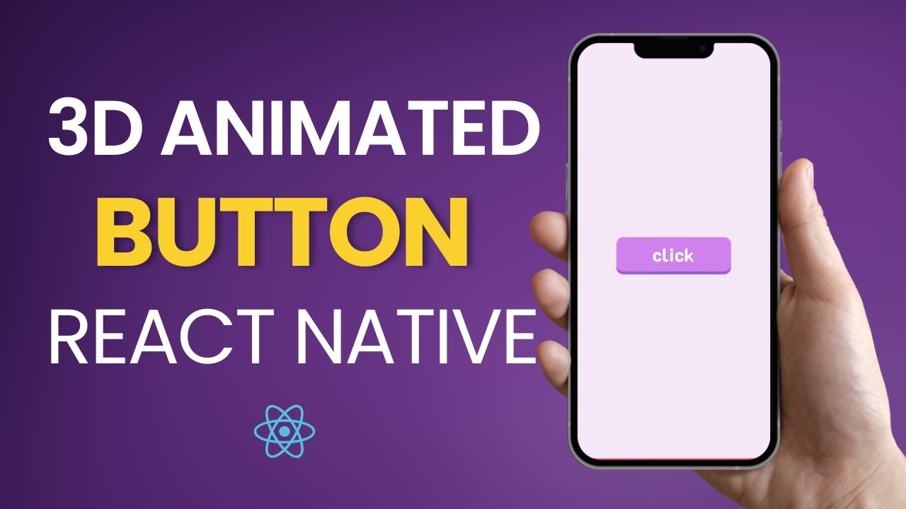 3D Animated Button with React Native