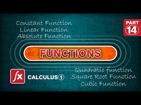 Twelve Common Forms of Functions in Mathematics (Part 1): Calculus 1