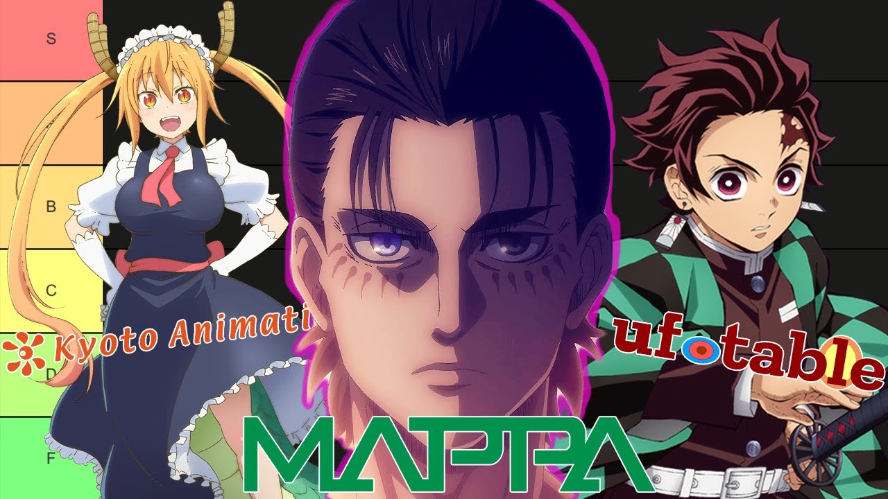 The ULTIMATE Anime Studio Tier List