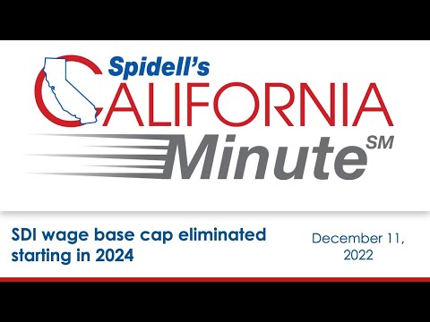 Podcast: SDI wage base cap eliminated starting in 2024