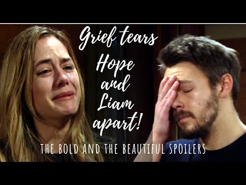 Grief Tears Hope and Liam Apart - The Bold and the Beautiful Spoilers and Recaps