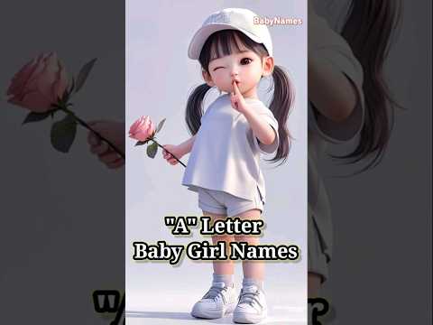 Top 5 "A" Letter Names for Hindu Baby Girl | Baby Names | #babynames #cute #baby #girlnames