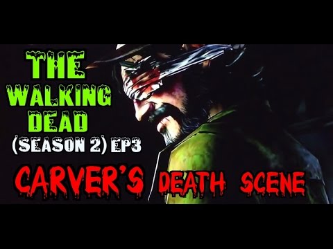 The Walking Dead:Season 2- Episode 3:Brutal Carver's Death Scene!