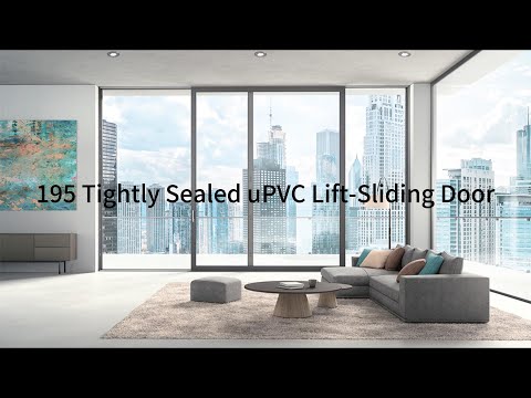 195 Series uPVC Sliding Door: The Ultimate High Sealed & Weatherproof Solution!