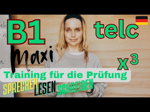 ✅telc B1 Prüfungstraining – Sprechen, Lesen, Schreiben einfach erklärt!