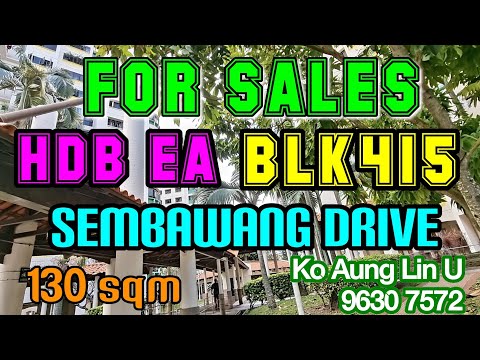 FOR SALES - Executive Apartment | Sembawang Drive | BLK415 | EA unit | 130 sqm | High Floor