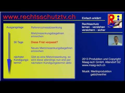 Rechtsschutz TV Mietzinsreduktion: als Mieter