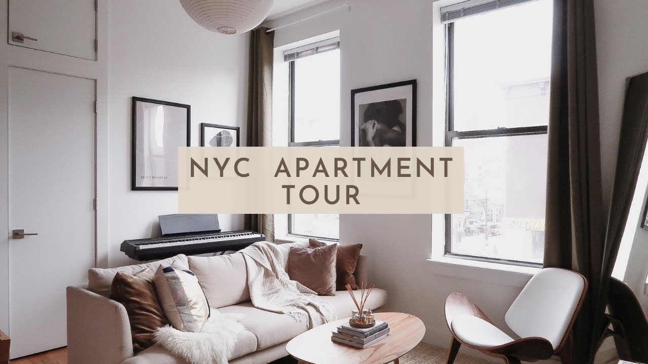 MINIMALIST | SCANDINAVIAN | NYC STUDENT APARTMENT TOUR