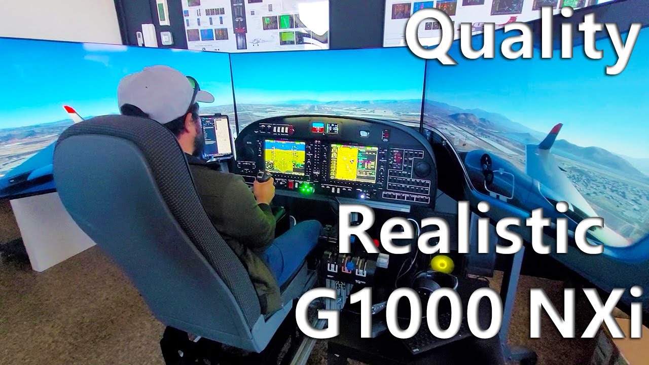 Aviatek Diamond DA42 G1000 NXi Flight Simulator - Home Cockpit Builders ...
