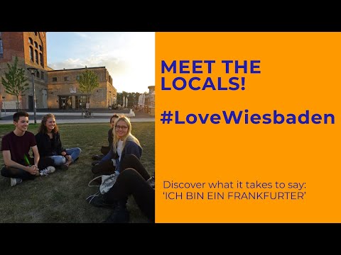 Meets the locals! Discover what it takes to say "Ich bin ein Frankfurter"