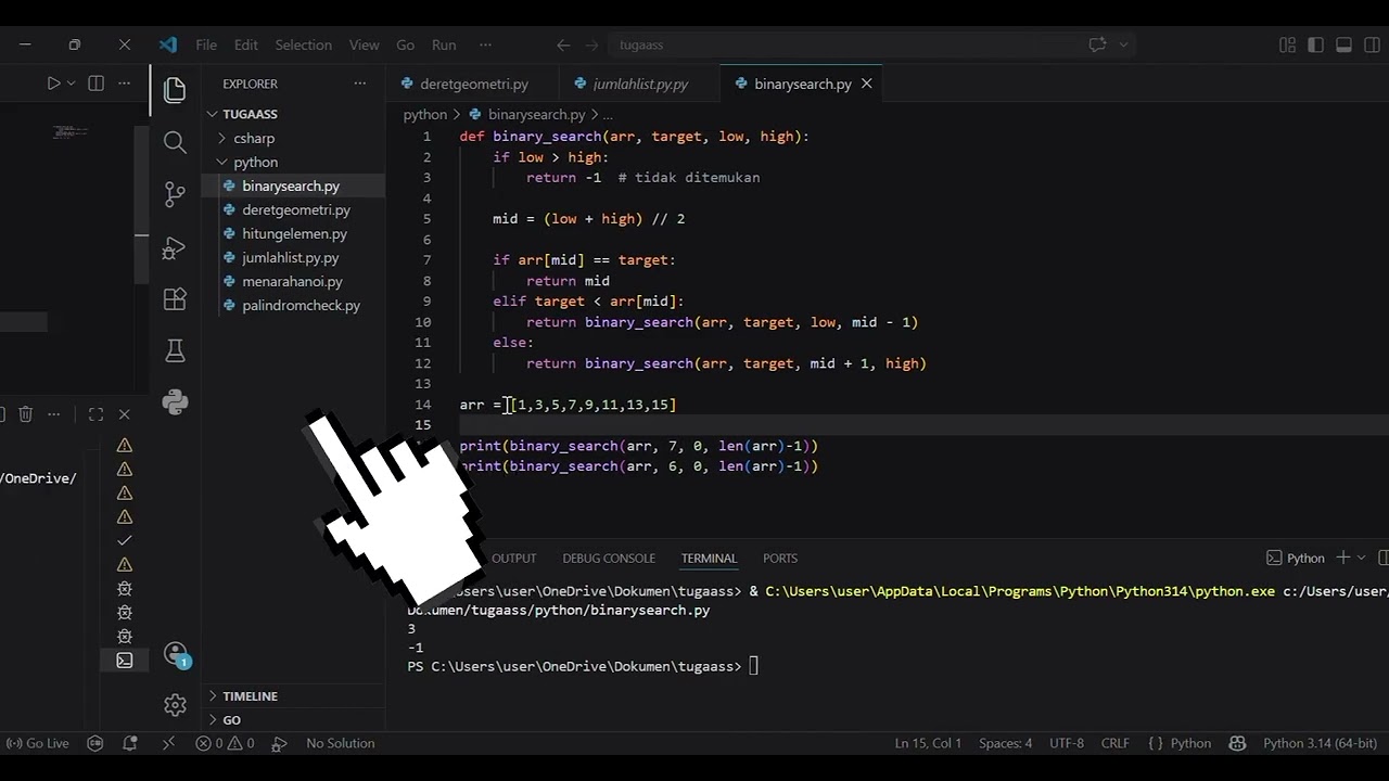 Tugas Algoritma dan Pemrograman II | Membuat dan Mengartikan Code dalam Bahasa Python dan C# 