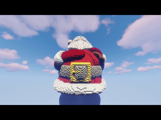 Huge Santa Claus || Christmas Minecraft Map