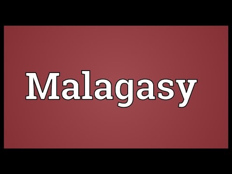 Malagasy Meaning