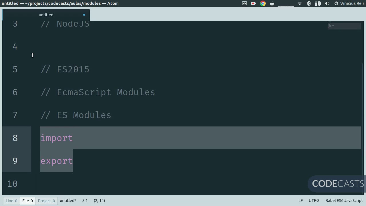 01 - Intro - Módulos JavaScript