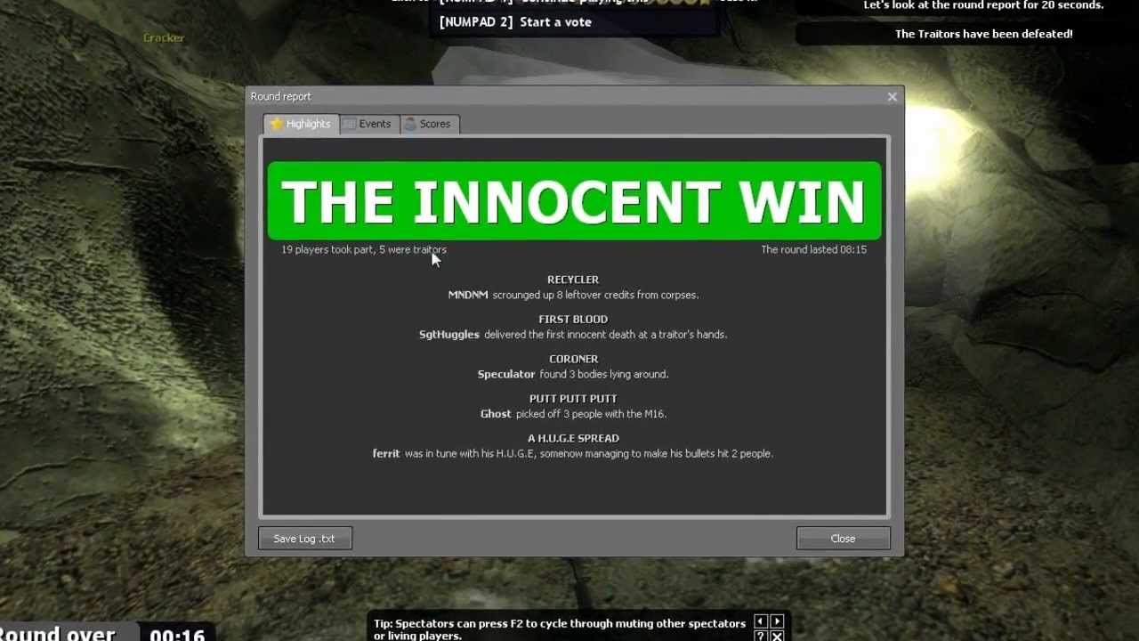 Garry's Mod TTT Guide/ Tutorial - The Basics