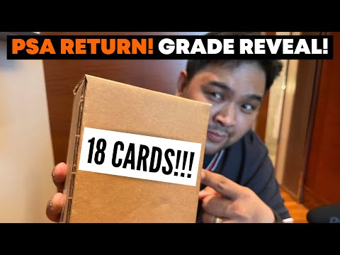 We Submitted 18 NBA Cards to PSA for Grading... GRADE REVEAL!