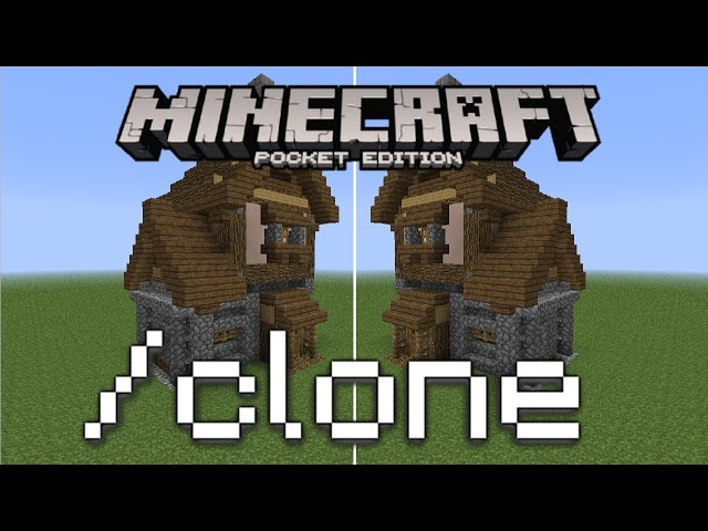 How to clone a village in Minecraft PE