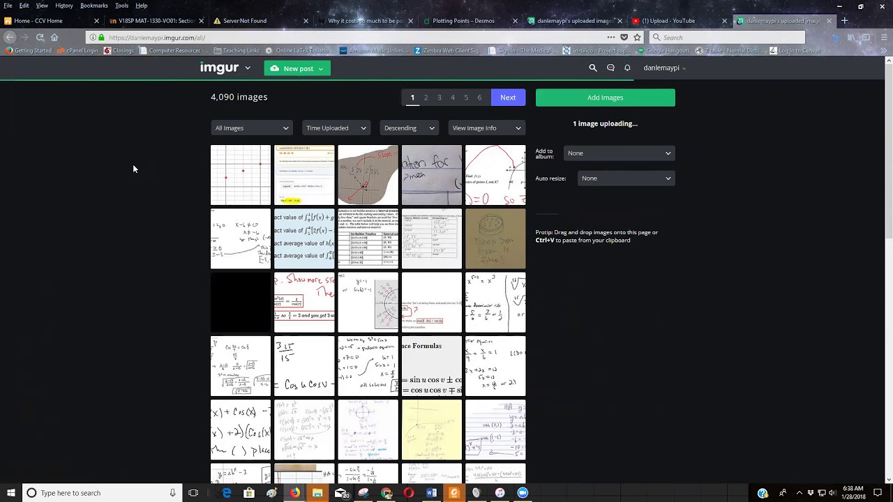 Using imgur to get images into a Moodle Forum post