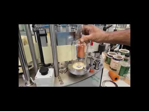 IC Filling Systems - Vertal Labeller for front and back label application